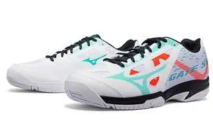 Mizuno Gate Sky Plus Athletic Sneakers - White/blue/red