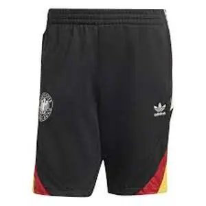 Adidas Germany Originals Shorts - Black/red/yellow