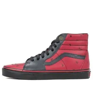 VANS Sk8-hi Marvel Deadpool High Top Sneakers - Black/red