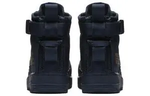 Nike Sf Air Force 1 Mid "obsidian - Obsidian/black