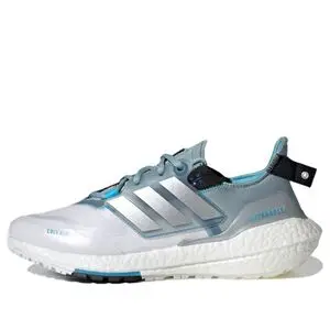 Adidas Ultraboost 22 Cold.rdy Athletic Sneakers - Silver/blue