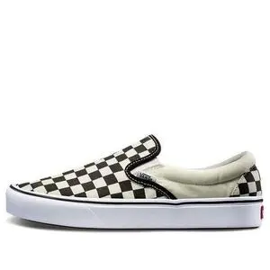 VANS Vans ComfyCush Checkerboard Slip-On Sneakers White/black