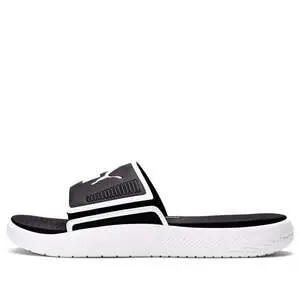 PUMA Softride Slide - Black/white