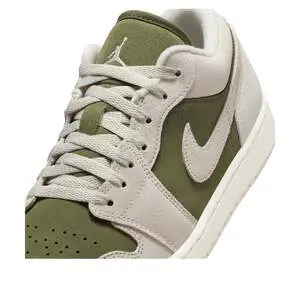 JORDAN 1 Low "medium Olive - Medium Olive/sail/light Orewood Brown