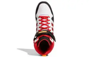 Adidas Postmove Mid High Top Sneakers - White/black/red