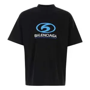 Balenciaga Surfer T-shirt 'black Blue - Black/blue