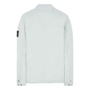 Stone Island Brushed Cotton Canvas Zip Overshirt