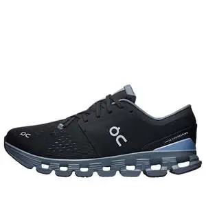 On On Running Cloud X 4 "Black Chambray" Athletic Shoes Black/chambray