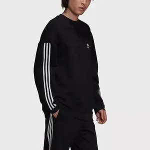 Adidas Originals Contrasting Colors Stripe Crewneck Pullover