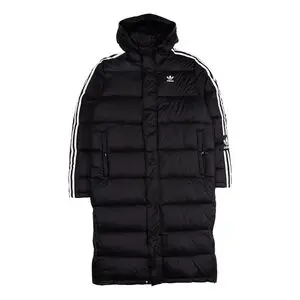 Adidas Originals Long Down Jacket - Black