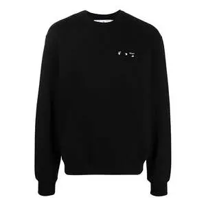 Off-White Caravaggio Painting Crewneck Sweatshirt - Black