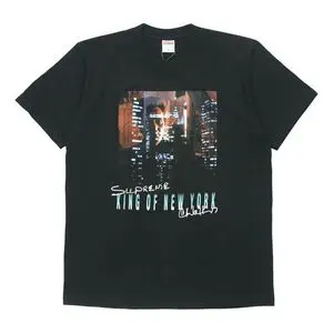 Supreme Ss19 Christopher Walken King Of New York Tee - Black