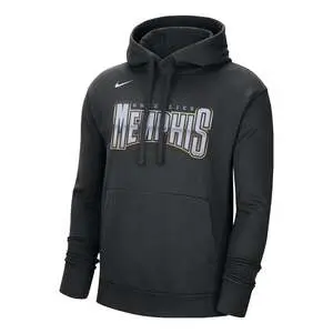 Nike X Nba City Edition Hoodie 'memphis Grizzlies 22-23 - Black