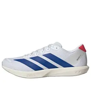 Adidas Adizero Bk Athletic Sneakers - Cloud White/royal Blue/pure Ruby