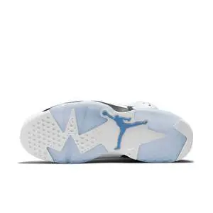 JORDAN 6 Retro "unc Home" High Top Sneakers - White/blue