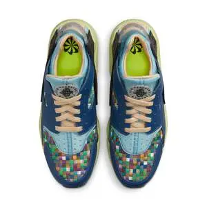 Nike Huarache Crater Premium "multi-color Woven" Sneakers - Blue