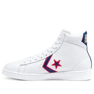 CONVERSE Pro Leather High Top Sneakers - White/blue
