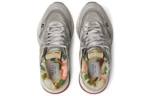 Gucci Ultrapace Low Top Sneakers - Silver