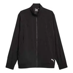 PUMA Fit Full-zip Woven Training Jacket - Black