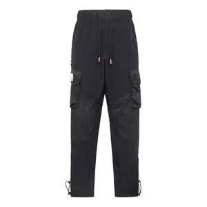 JORDAN 23 Engineered Side Big Pocket Cargo Casual Long Pants - Black