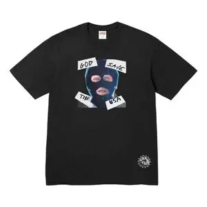 Supreme Ss26 God Save Us T-shirt - Black