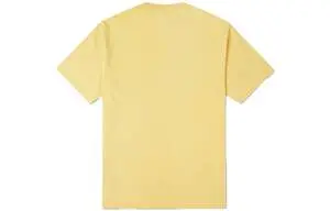 CONVERSE Embroidered Sports Round Neck Short Sleeve - Yellow