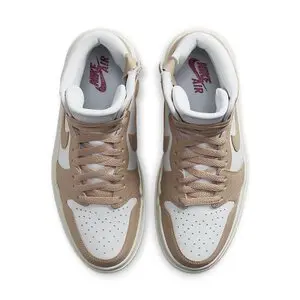 JORDAN Air 1 Elevate High 'vachetta Tan' Sneakers - Cream