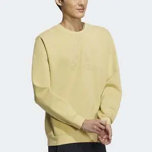 Adidas Tech Logo Sweatshirt - Tan