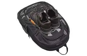 Under Armour Hustle Mesh Backpack - Black/grey