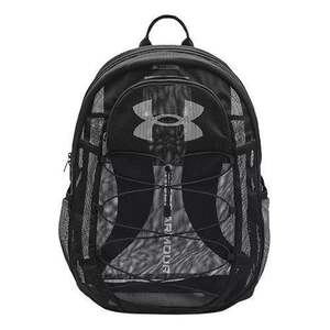 Under Armour Hustle Mesh Backpack - Black/grey
