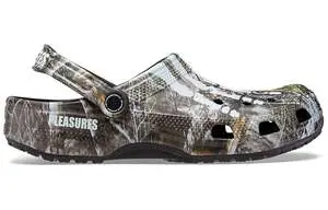 CROCS Pleasures X Realtree X Classic Clog 'skeleton Edge Camo - Brown/blue/green