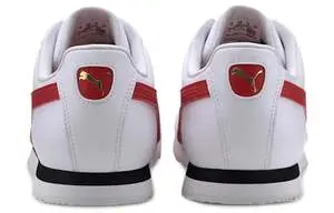 PUMA Roma Lace-up Sneakers - White/red