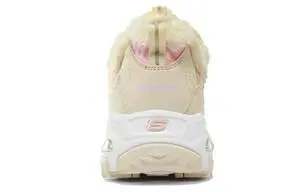 Sketchers D'lites 1.0 Low Top Sneakers - Natural/pink