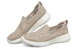 Sketchers Go Walk Joy Slip-on Lace Sneakers - Graybrown
