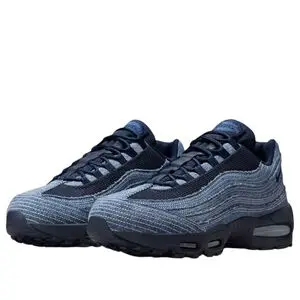 Nike Levi's X Max 95 "obsidian" Denim Sneakers - Obsidian/gym Red/obsidian