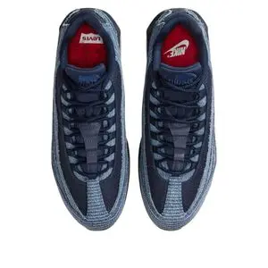 Nike Levi's X Max 95 "obsidian" Denim Sneakers - Obsidian/gym Red/obsidian