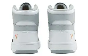 PUMA Rebound Layup High Top Sneakers - White/grey