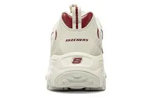 Sketchers Dlites 1.0 Sneakers - Beige/burgundy