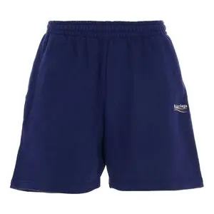 Balenciaga Political Campaign Short - Blue