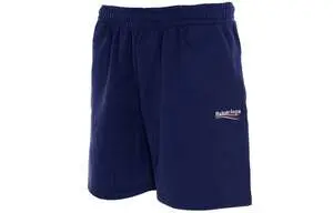 Balenciaga Political Campaign Short - Blue