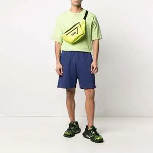 Balenciaga Political Campaign Short - Blue