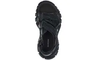 Balenciaga Track Sandal - Black