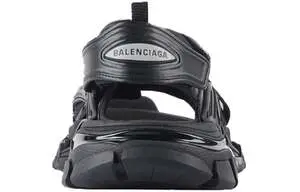 Balenciaga Track Sandal - Black