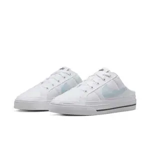 Nike Court Legacy Mule Sneakers - White/blue