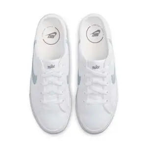 Nike Court Legacy Mule Sneakers - White/blue