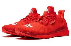 Adidas Pharrell X Solar Hu Glide 'power Sneakers - Red