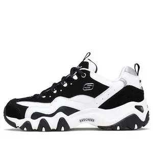 Sketchers D'lites Gs Athletic Sneakers - White/black