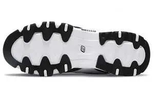 Sketchers D'lites Gs Athletic Sneakers - White/black