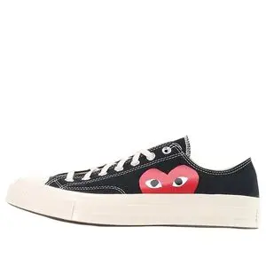CONVERSE Converse X Comme Des Garcons Play Chuck 70 Low Top Sneakers Black/red