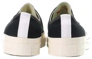 CONVERSE X Comme Des Garcons Play Chuck 70 Low Top Sneakers - Black/red